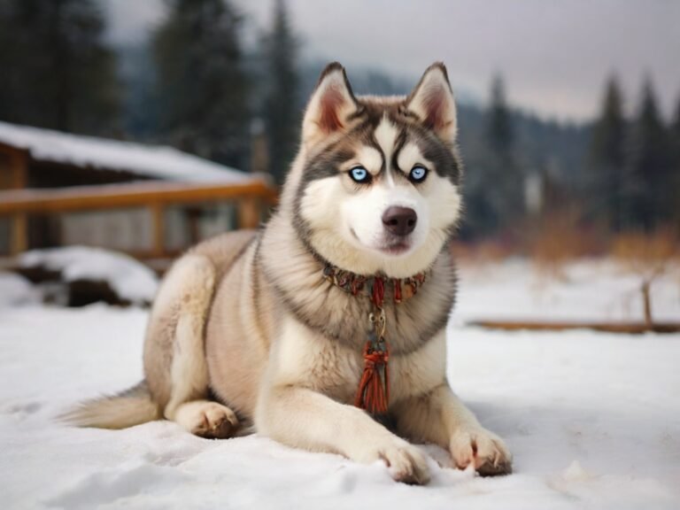 As Cores do Husky Siberiano